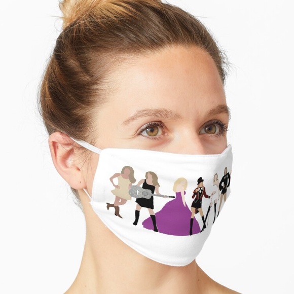Taylor Swift | Accessories | Taylor Swift Face Mask Eras Rep Lover Red ...